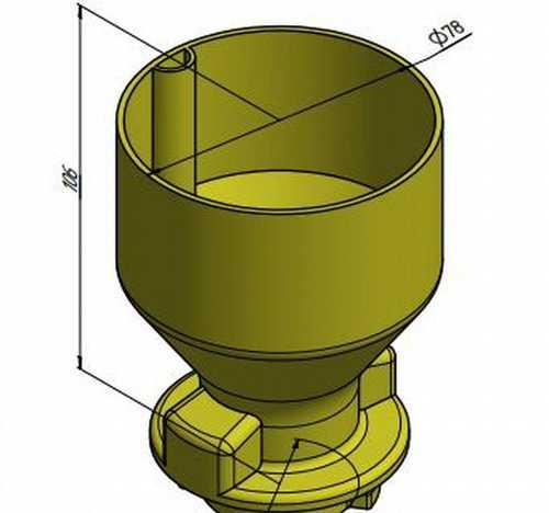 Воронка для залива масла VAG