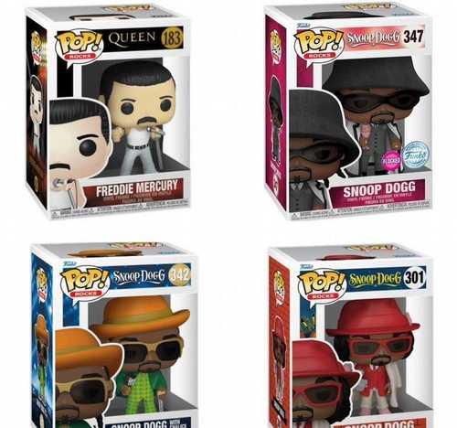 Funko pop Freddie Mercury & Snoop Dogg