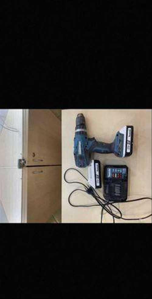 Аккумуляторная дрель шуруповерт makita