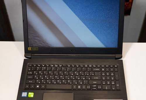 Acer Aspire i3-7020U/MX130/4гб/ssd256gb+hdd500gb