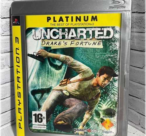 Uncharted Drakes Fortune Игра PS3 Эксклюзив