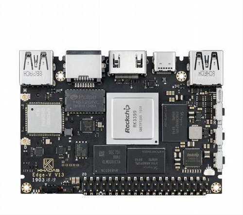 Edge-V Max Rockchip RK3399, 64-bit Hexa-Core, 4GB