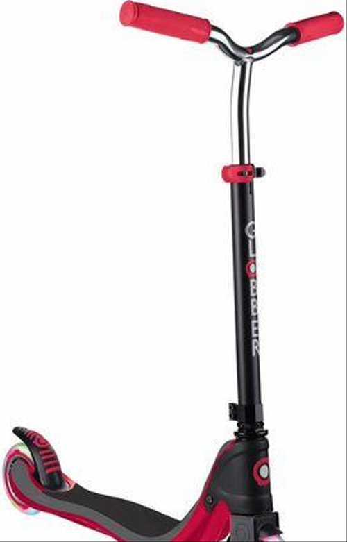 Самокат Globber flow 125 lights (2022) красный Sta