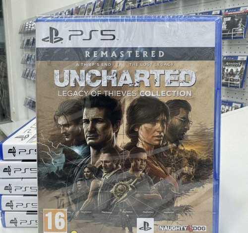 Uncharted коллекция ps5