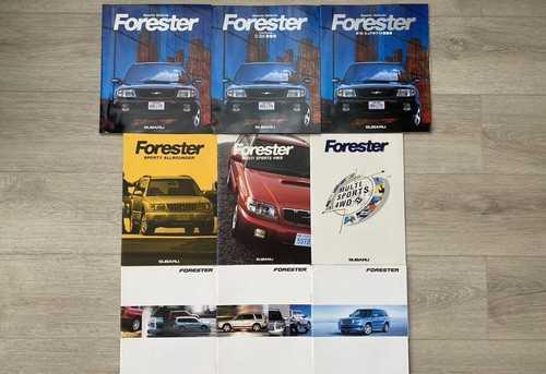 Дилерские каталоги Subaru Forester 1997-2007
