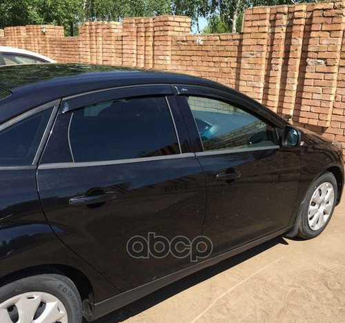 Дефлекторы окон Vinguru Ford Focus III 2011- сед