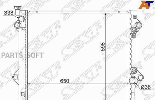 Радиатор охлаждения Лексус GX470 2UZ 02-07