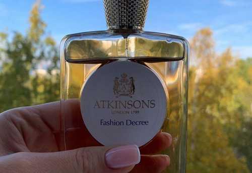 Туалетная вода atkinsons fashion decree