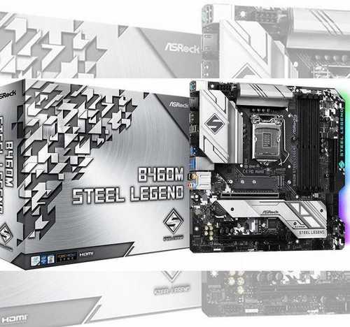 Плата Asrock LGA1200 B460 B460M Steel Legend