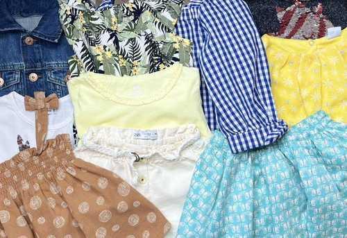 Пакет фирменной летней одежды для девочки 110-116
