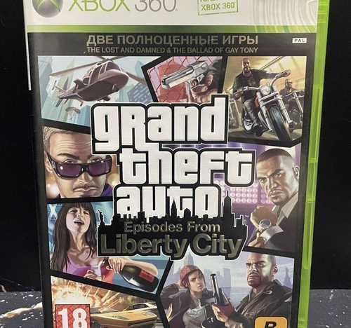 Gta eflc Xbox 360(Первопринт)
