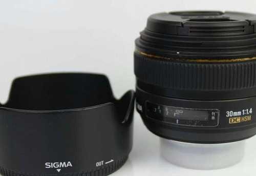 Объекты Sisma 30mm f/1.4 DC HSM EX (Nikon)