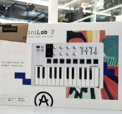 Midi клавиатура Arturia MiniLab 3