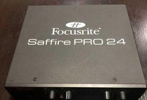 Звуковая карта focusrite saffire 24 pro