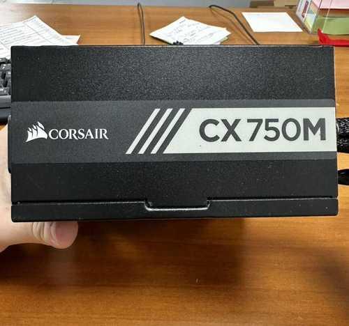 Блок питания corsair cx750m 750w