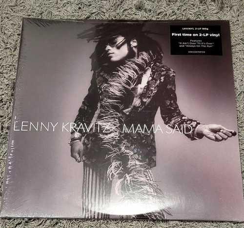 Винил Lenny Kravitz — Маmа Sаid (2lр) новый