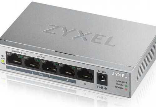 Коммутатор zyxel GS1005HP, неуправляемый gs1005hp
