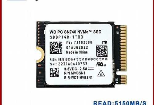 SSD m2 Western Digital SN740 1TB m.2 2230 Nvme