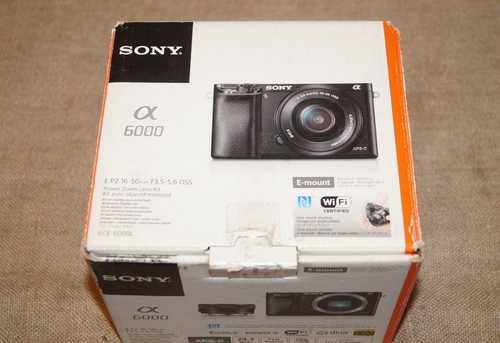 Sony A6000 body 11800 кадров Доставка