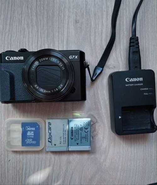 Компактный фотоаппарат Canon G7X