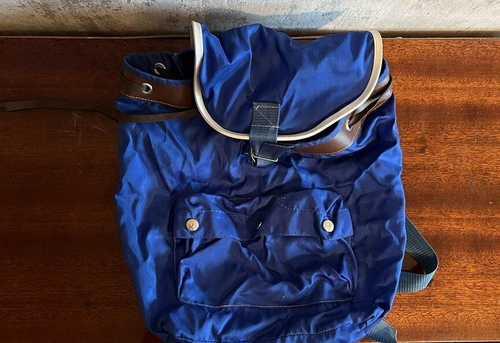 Винтажный брезентовый рюкзак-мешок с завязками