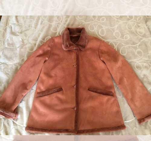 Дублёнка осенняя р.XL