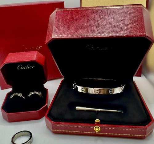 Cartier love набор