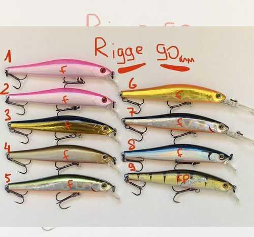 Оригинал ZipBaits Rigge 90 f / sp Япония