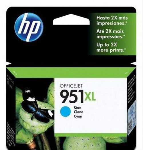 Картридж HP 951XL Cyan Officejet Ink Cartridge