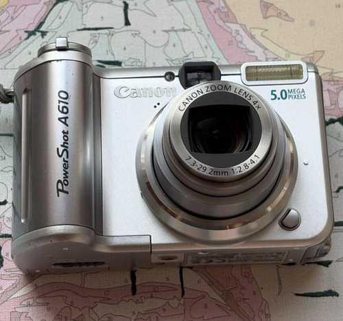 Canon PowerShot A610 цифровой фотоаппарат