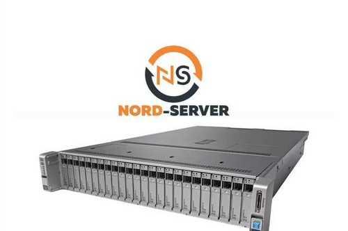 Сервер cisco UCS C240 M4 24xSFF 2x E5-2650v3 32 GB
