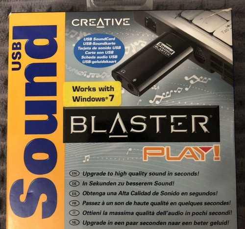 Звуковая карта Creative Sound Blaster Play