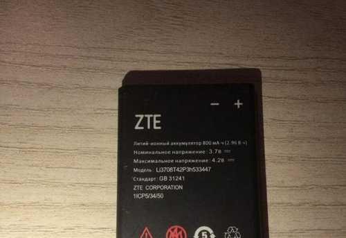 ZTE литиий-ионный аккумулятор 800 мАч