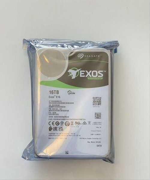 Жесткий диск 16Tb Seagate Exos X16 ST16000NM001G