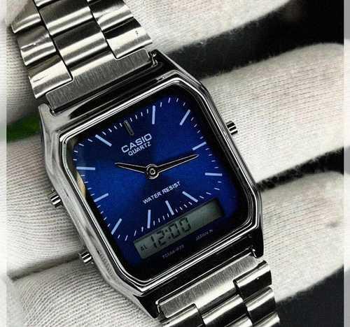 Наручные часы Casio Quartz синие (Арт.63848)