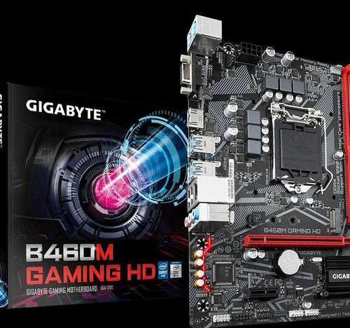 Материнская плата Gigabyte b460m gaming HD