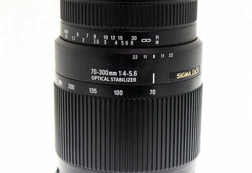 Объектив Sigma (Canon) 70-300mm f/4-5,6 DG OS