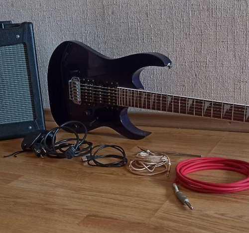 Набор Ibanez GRG 170 DX и Fender Mustang I (v. 2)