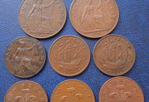 Британские монеты с колониями
