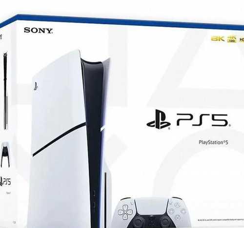 Sony playstation 5 slim с дисководом