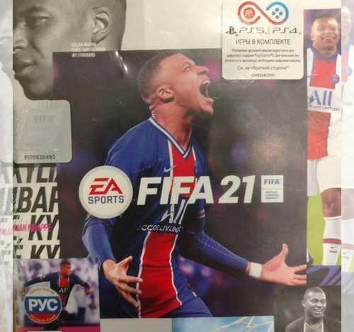 Fifa 21 ps4 диск