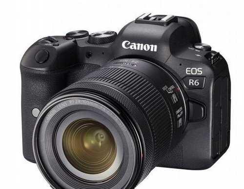 Canon EOS R6 Kit RF 24-105mm F4-7.1 IS STM Новый