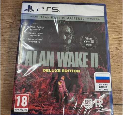 Alan Wake 2 (II) Deluxe Edition диск для PS5