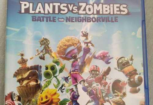 Игра Plants vs Zombies на ps4