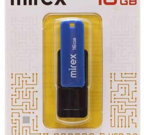 Флешка 16 гб USB Mirex City Blue