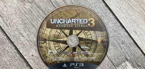 Uncharted 3 Иллюзии Дрейка Ps3 лицензия диск