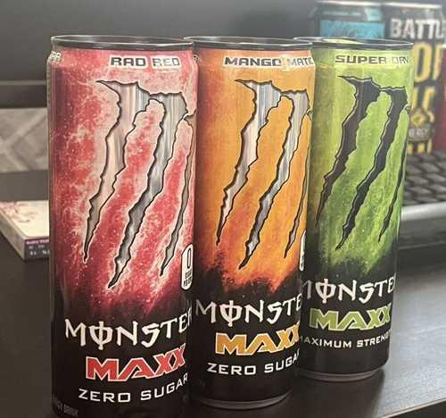 Monster energy maxx 3 банки