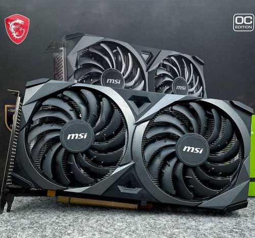 Видеокарта MSI RTX 3060 Ventus 2X OC 12GB