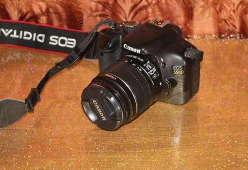 Цифровой фотоаппарат canon 550D