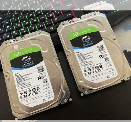Жесткий диск seagate skyhawk st6000vx001